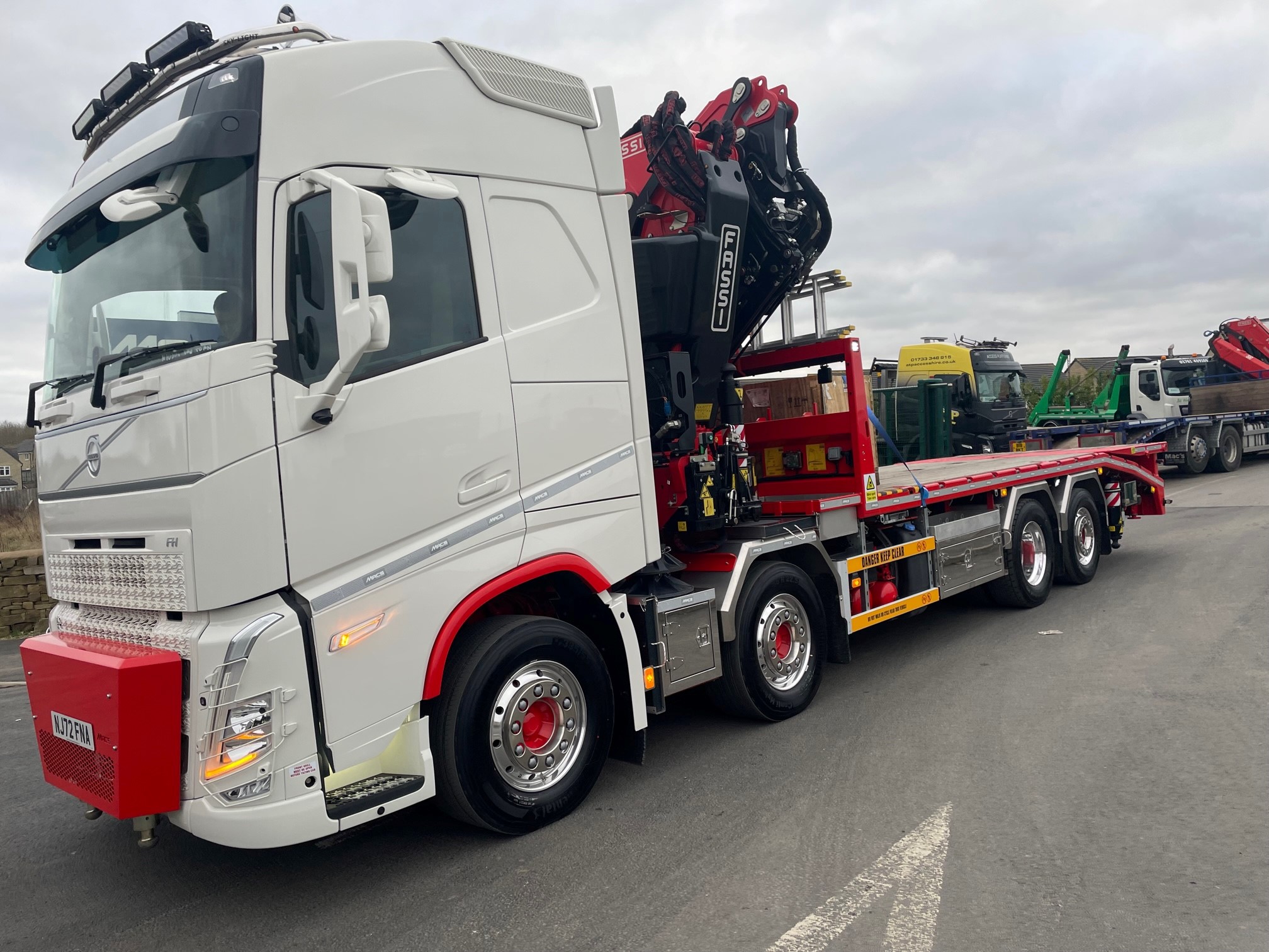 Fully Loaded FH500 Globetrotter with Fassi F820