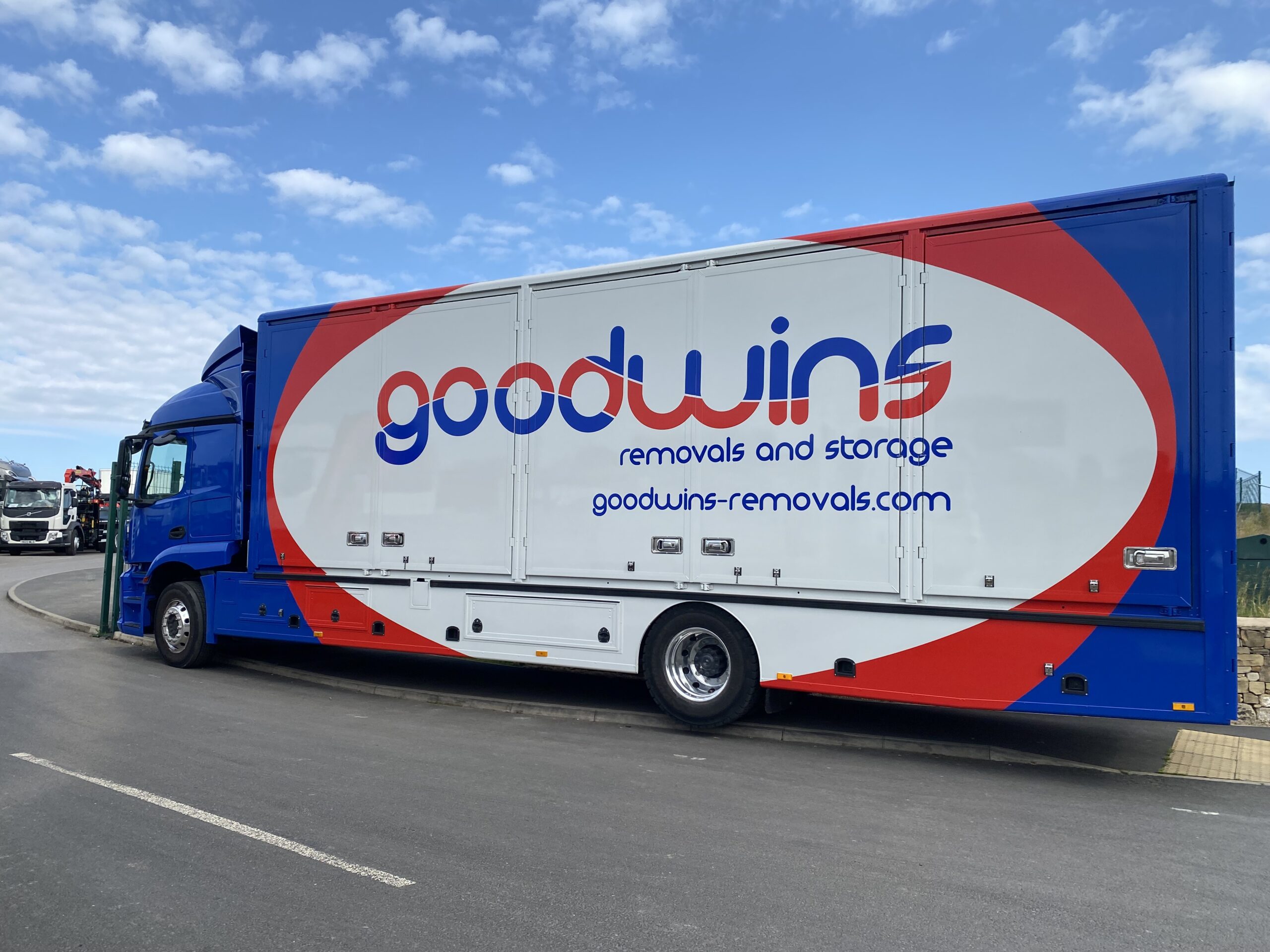 Goodwins Of Lincolnshire Picks Up New Removal Truck