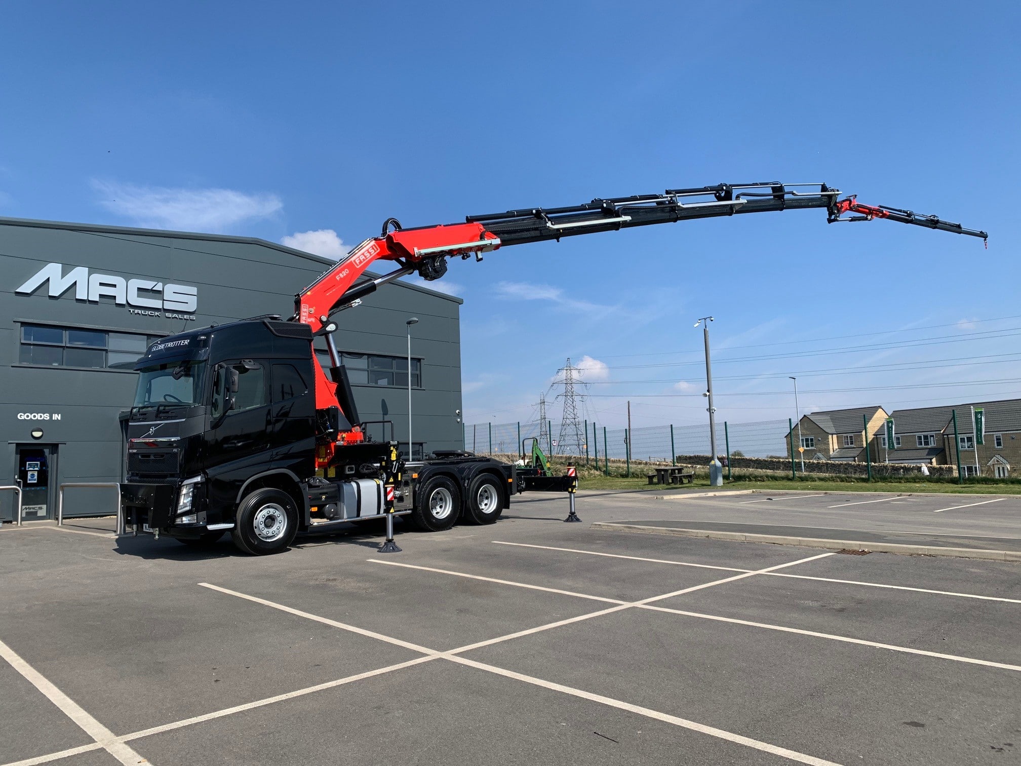 Volvo FH540 6x2 Fassi F820RA.2.26 With L414 Fly Jib And Legs