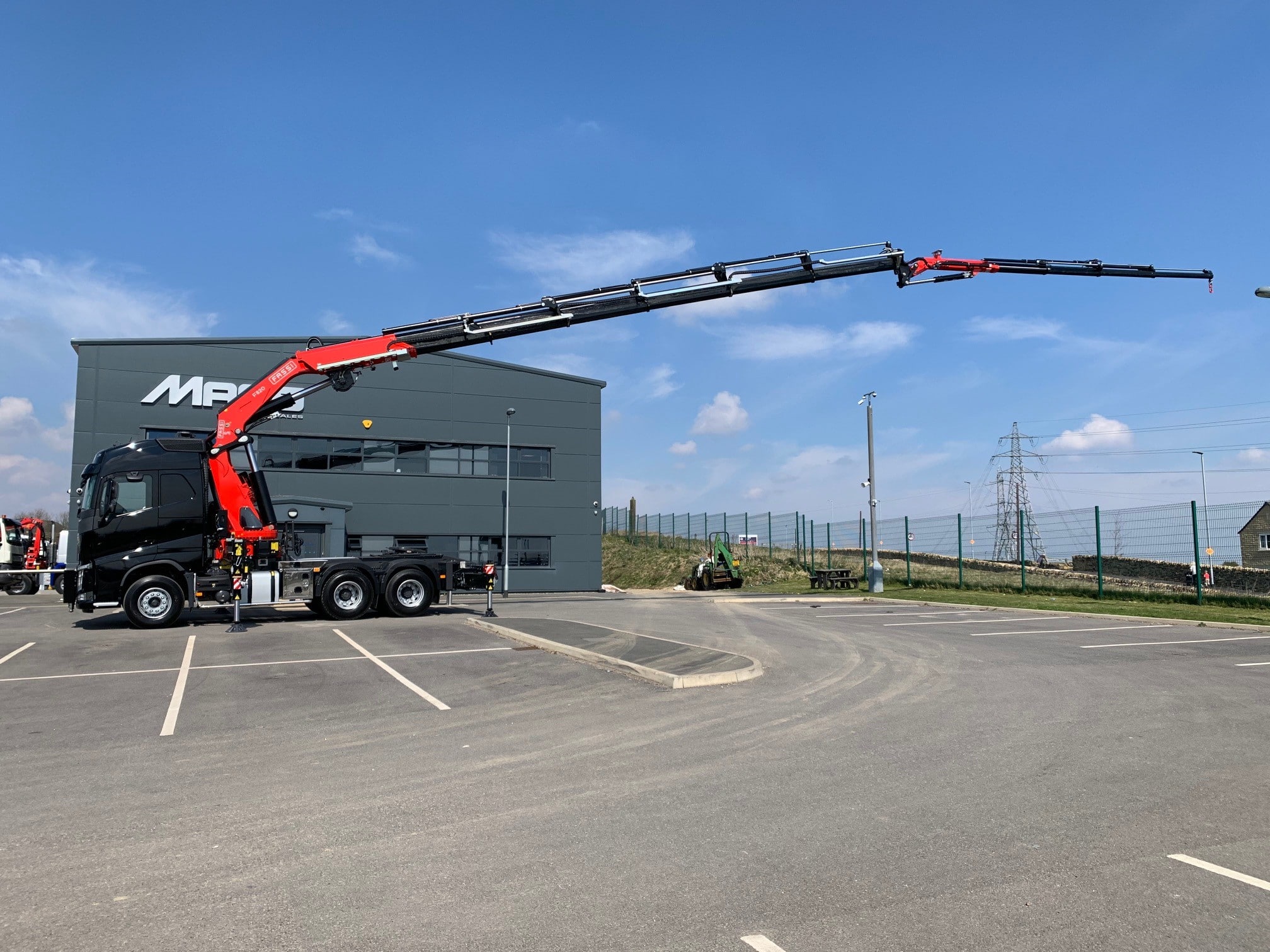 Volvo FH540 6x2 Fassi F820RA.2.26 With L414 Fly Jib And Legs