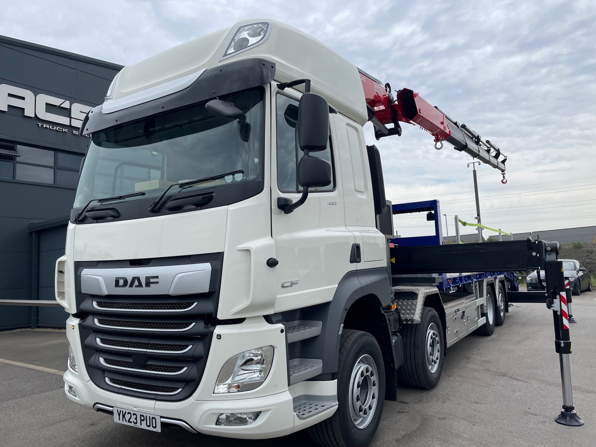 DAF (2025) 8x2 CF480 Cheesewedge F545