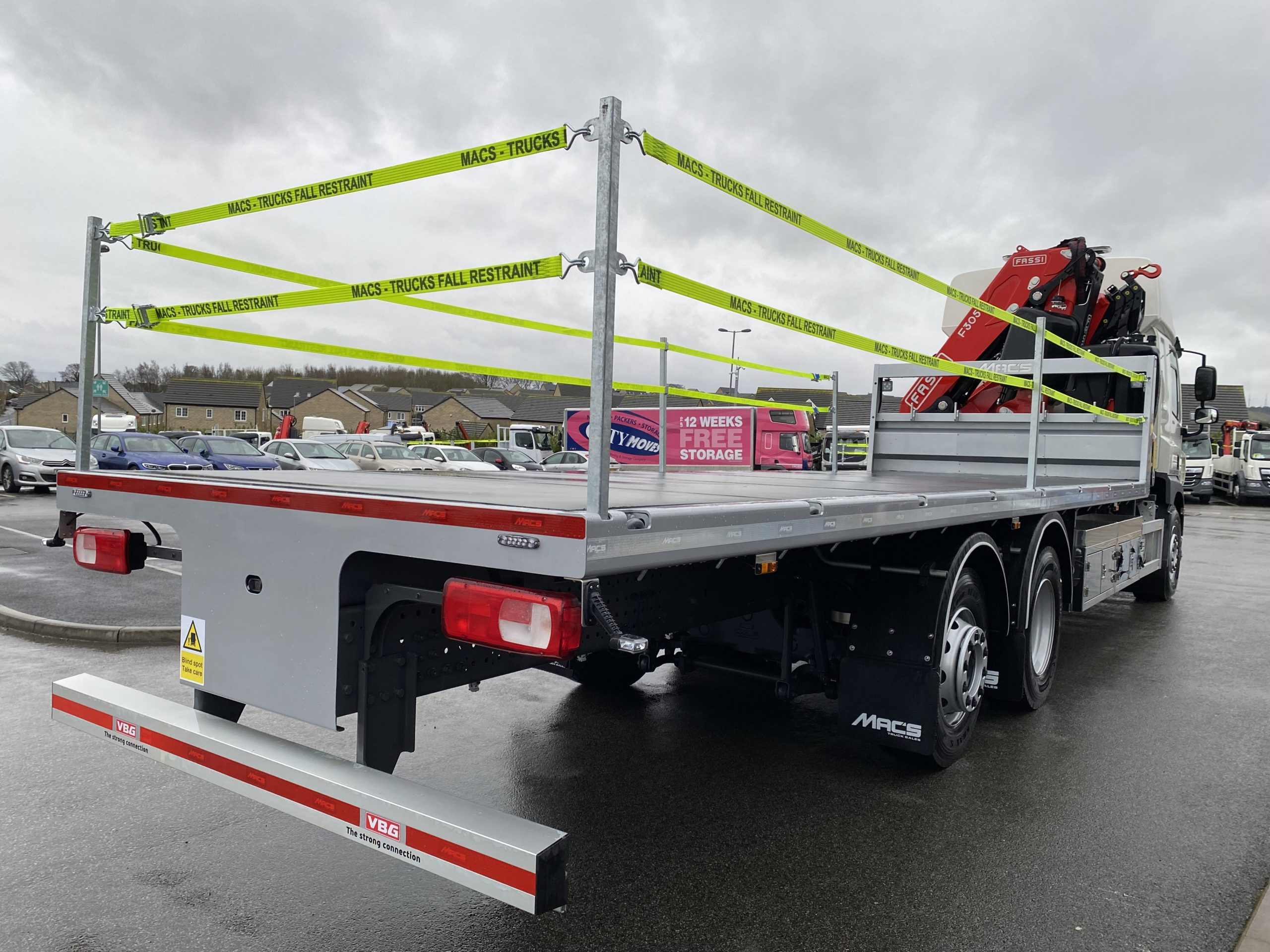 DAF (2025) CF FASSI F305 6x2 Flatbed