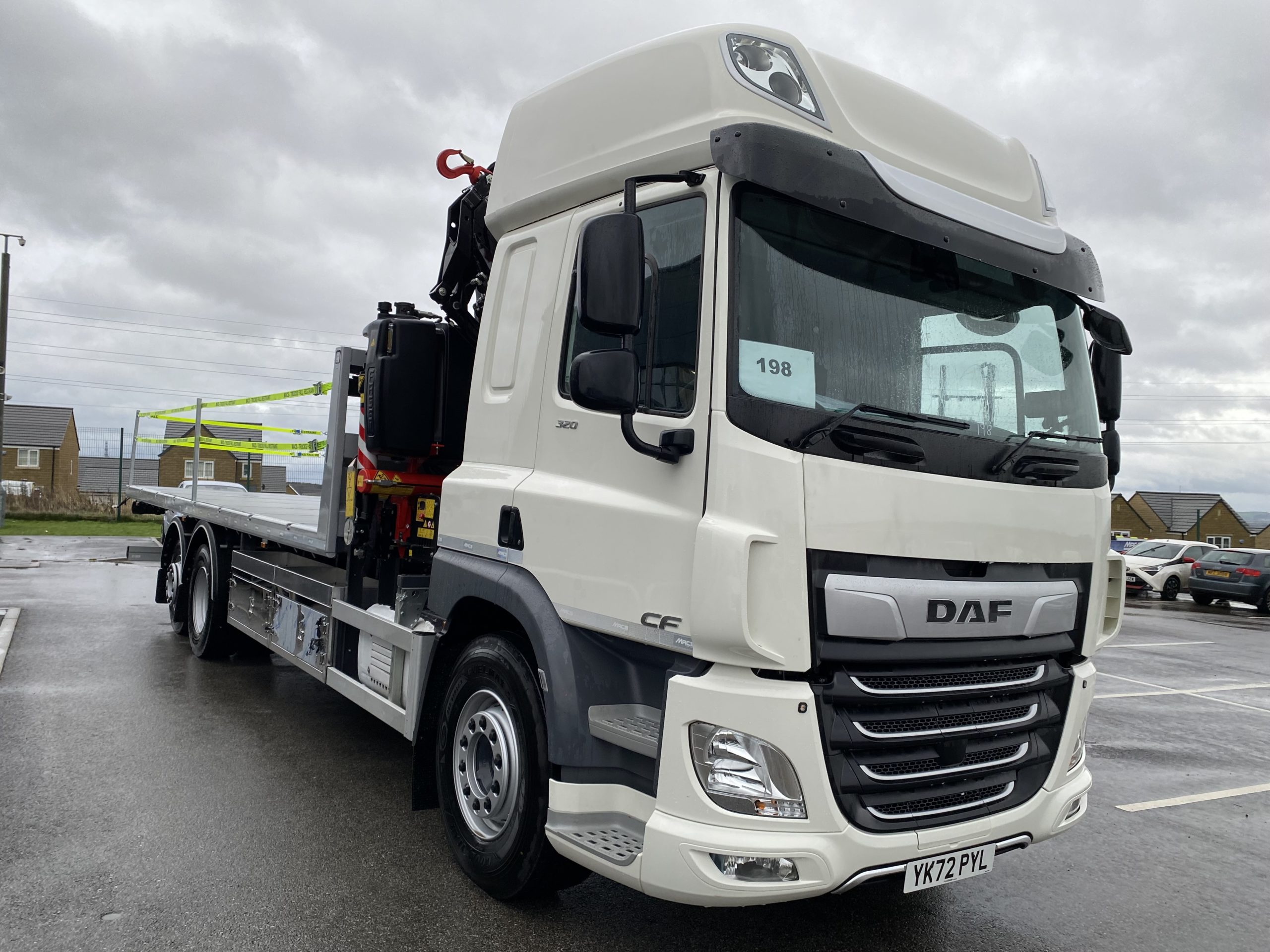 DAF (2025) CF FASSI F305 6x2 Flatbed