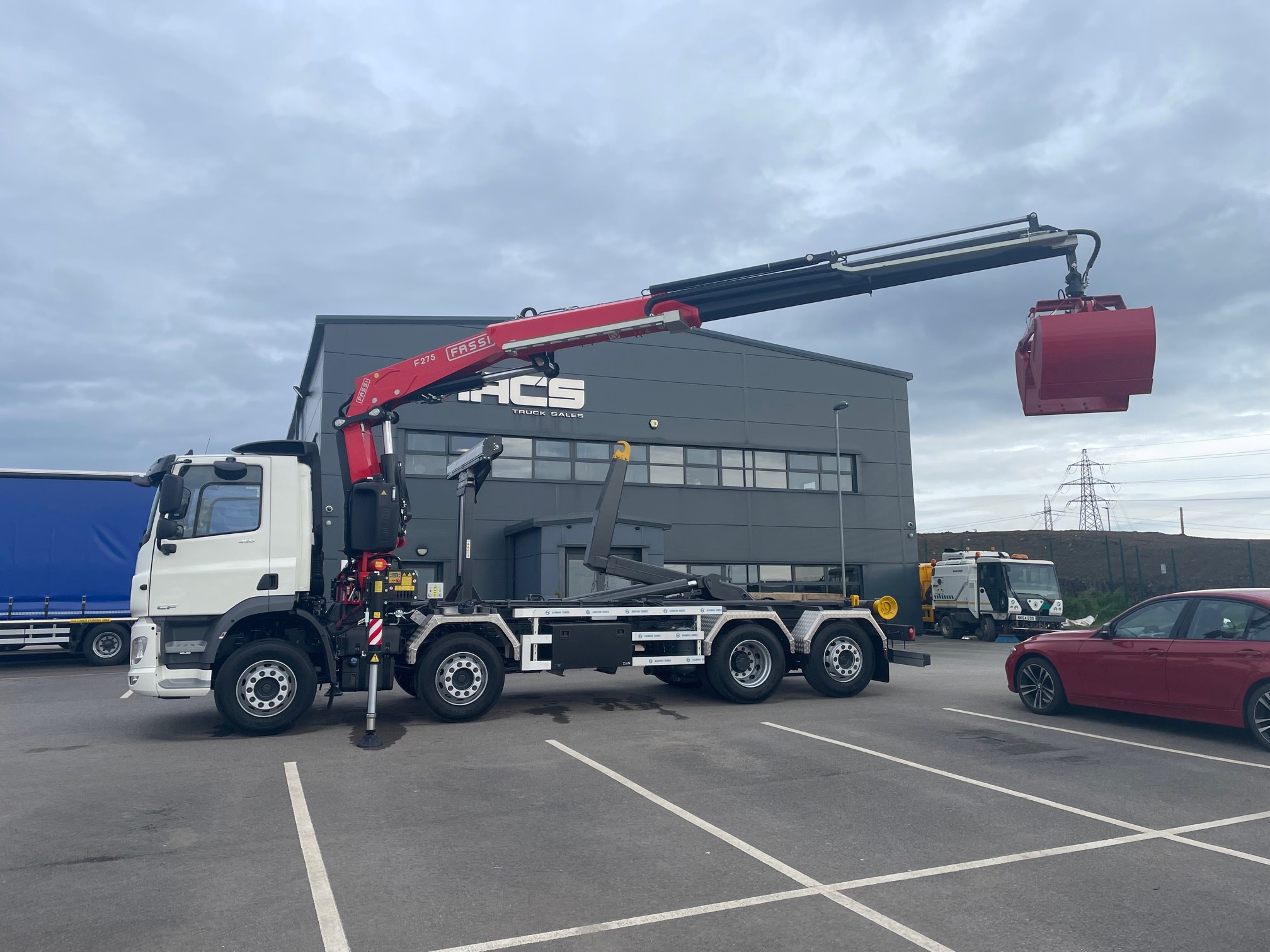 DAF (2026) CF450 8x2 Crane Mounted Hook Loader