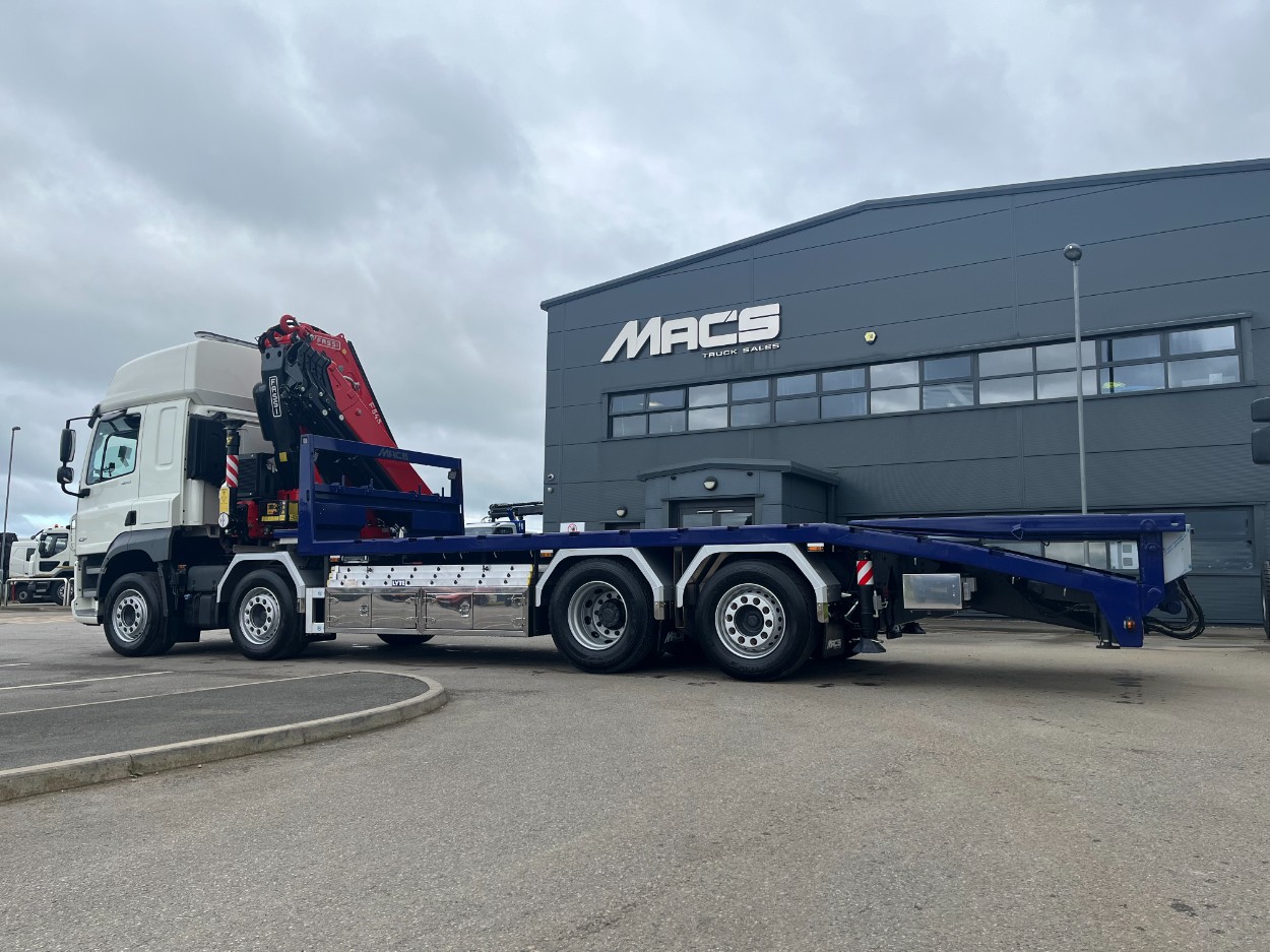 DAF (2026) CF480 8x2 Cheesewedge with FASSI F545