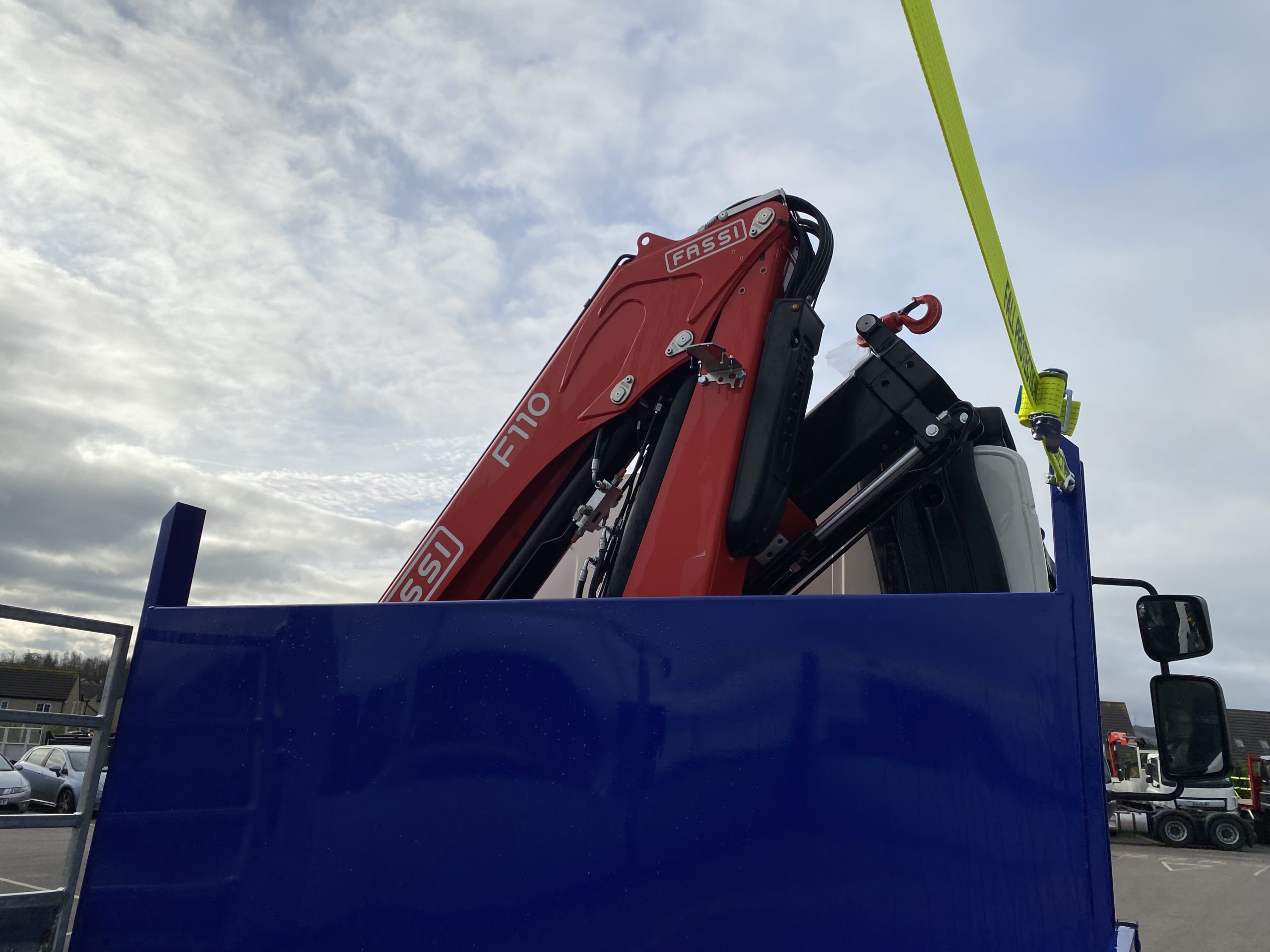 DAF LF210 (2025) 14/16T FASSI F110 CRANE AND FLAT