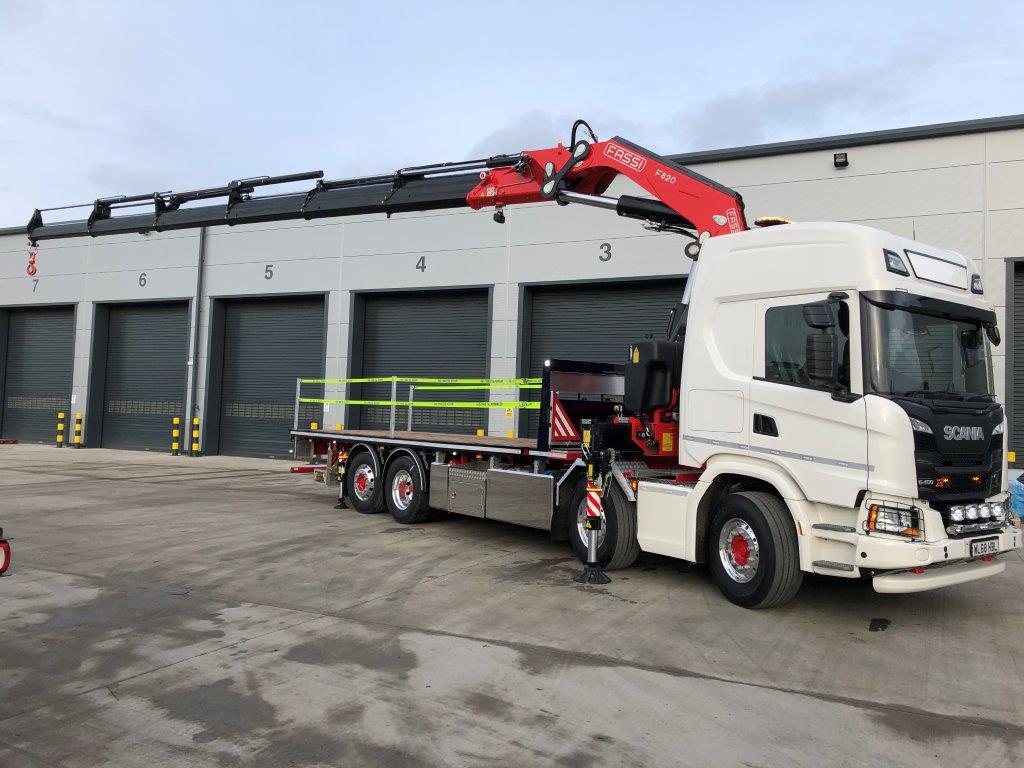 Scania G450 8 x 2 Fassi F905RA.2.26 Crane Mounted Rigid