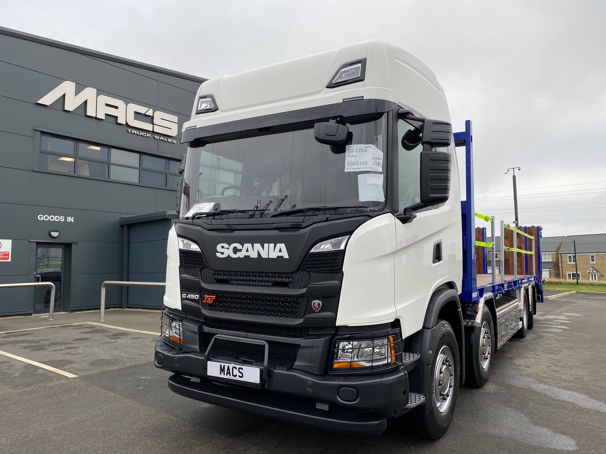 Scania G450 8x2 Rigid Beavertail