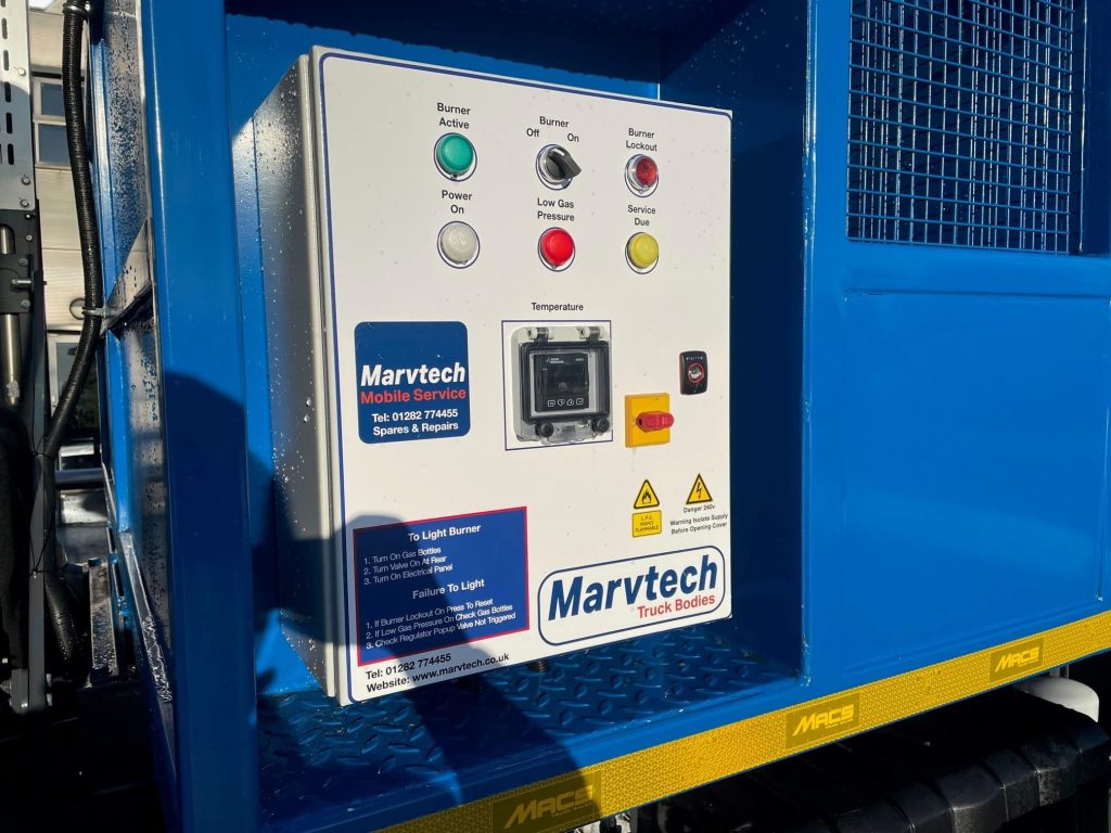 Iveco 72-180 Marvtech Tipping Hotbox 7.2t