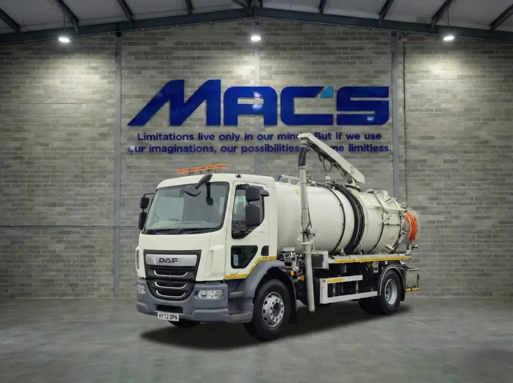 DAF (2026) XB260 4X2 18T Whale Jet/Vac Tanker/Gully Sucker