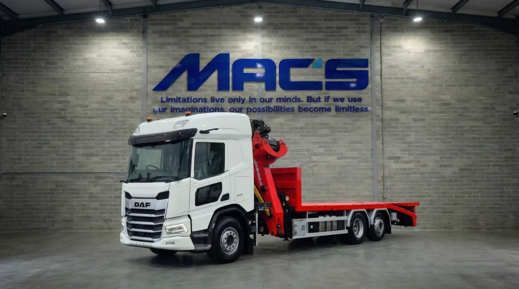 DAF (2026) XD450 6x2 26T Cheesewedge Cranab (FASSI) Z boom